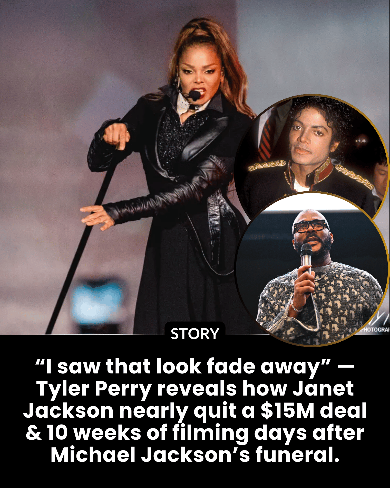 “I saw that look fade away” — Tyler Perry reveals how Janet Jackson ...